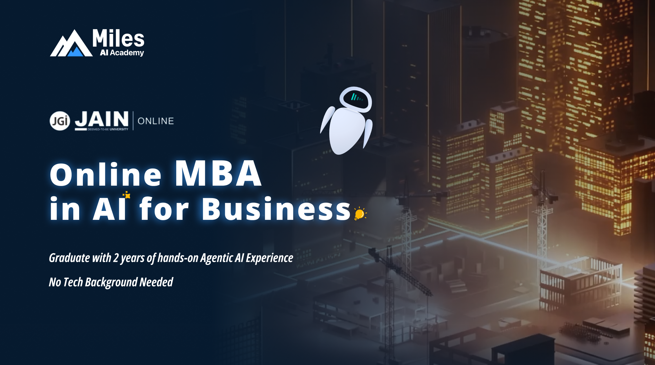 MBA in Artificial Intelligence | 100% Online | UGC Degree